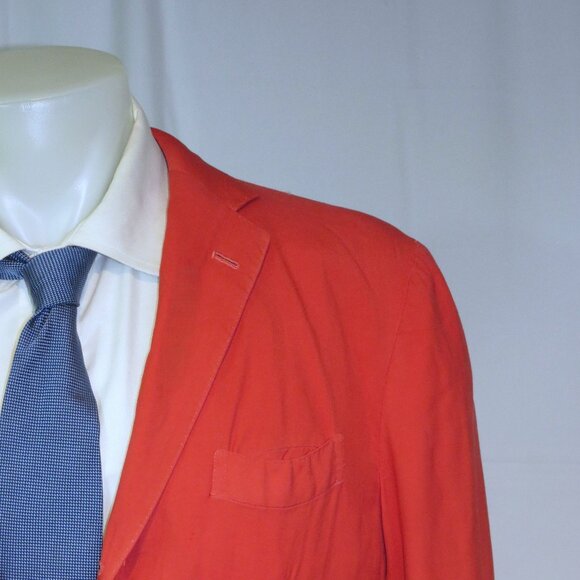 Kiton | Suits & Blazers | Kiton 0 Cashmere Solid Bright Red Three Roll ...